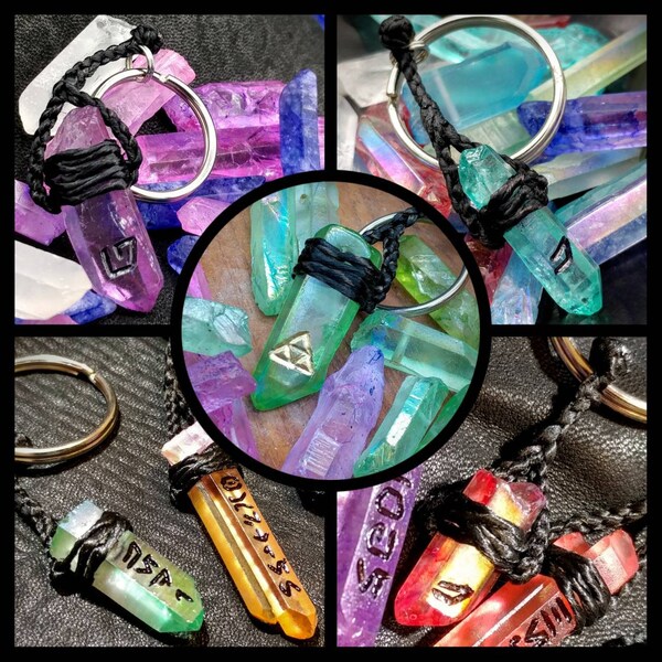 Crystal Keychain - Etsy