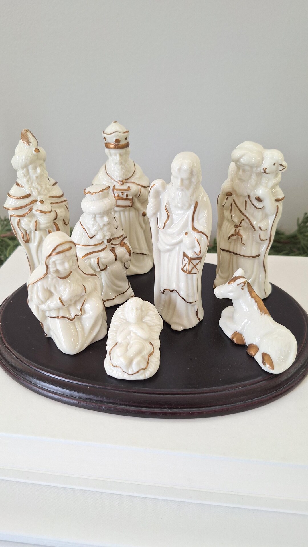 ENTIRE Vintage Christmas Nativity Set / Classy Full Vintage Ceramic ...