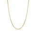 ROUNDED BOX CHAIN - Thin and Dainty Chain - 14K Gold Filled or White ...