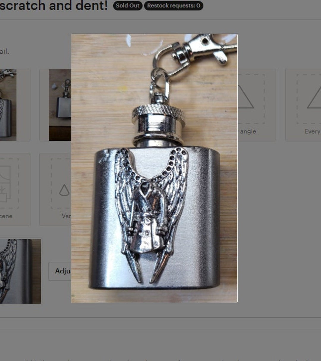 Supernatural Inspired Flasks Scratch and Dent - Etsy