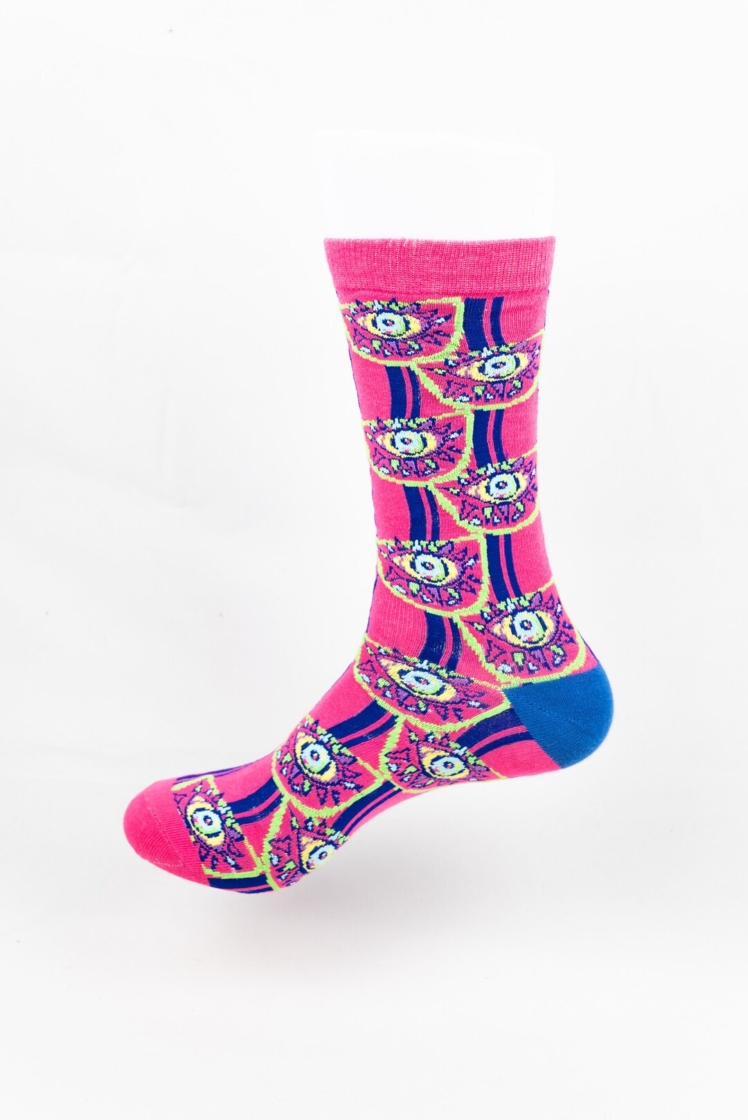 Mistical Eye Sock Cozy Fun Socks, Cool Design, Gift Idea - Etsy