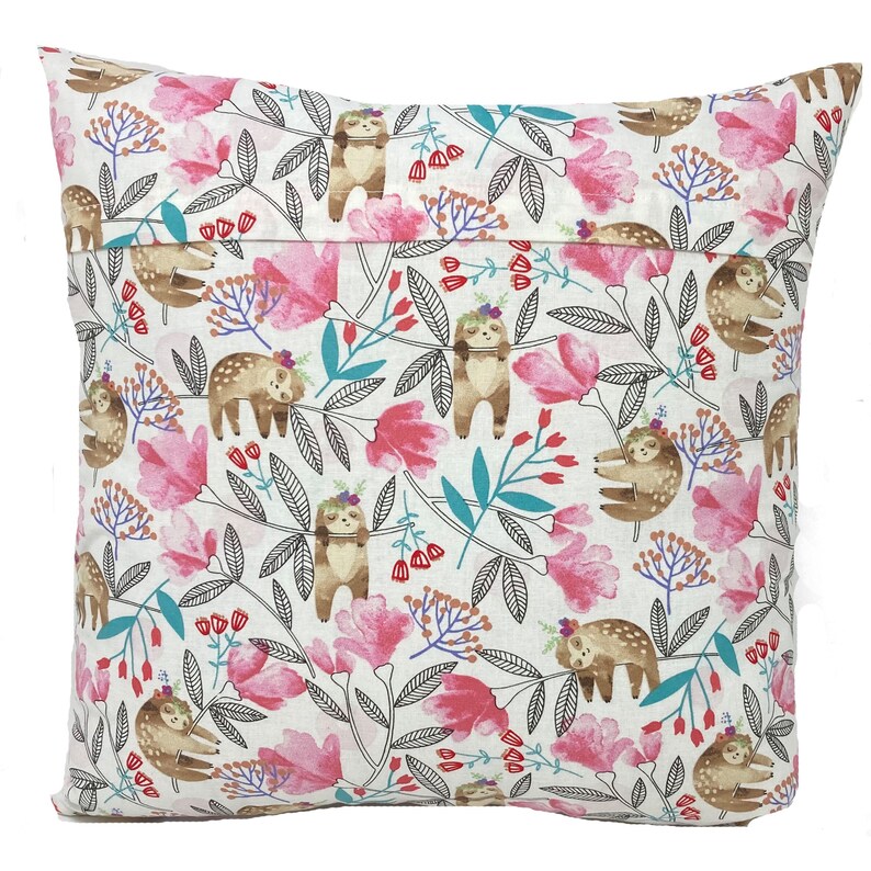 Sloth Reading Pillow With Pocket for Girls - Ready to Ship - Etsy