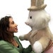 American Made Giant Stuffed Bunny Rabbit Wearing Tuxedo 4 Feet Tall ...