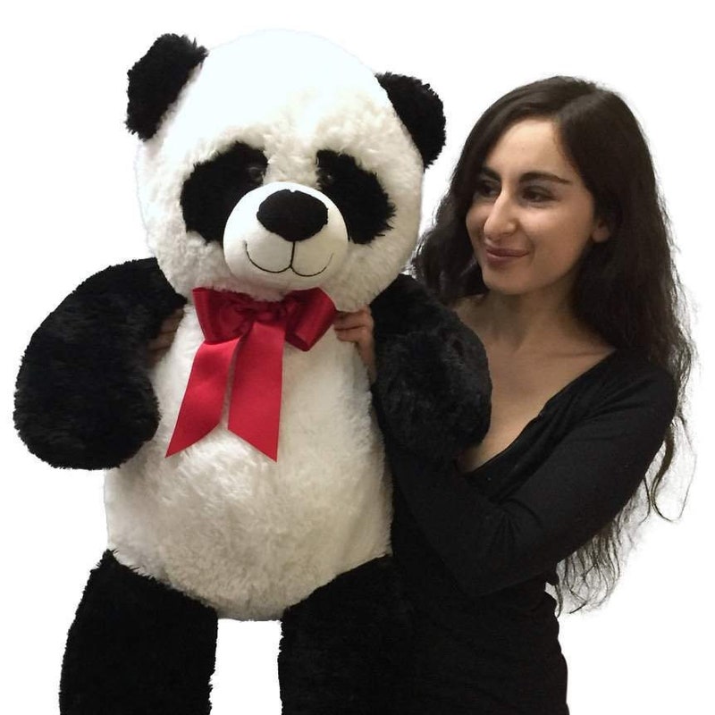 Big Panda Bear Plush - Etsy