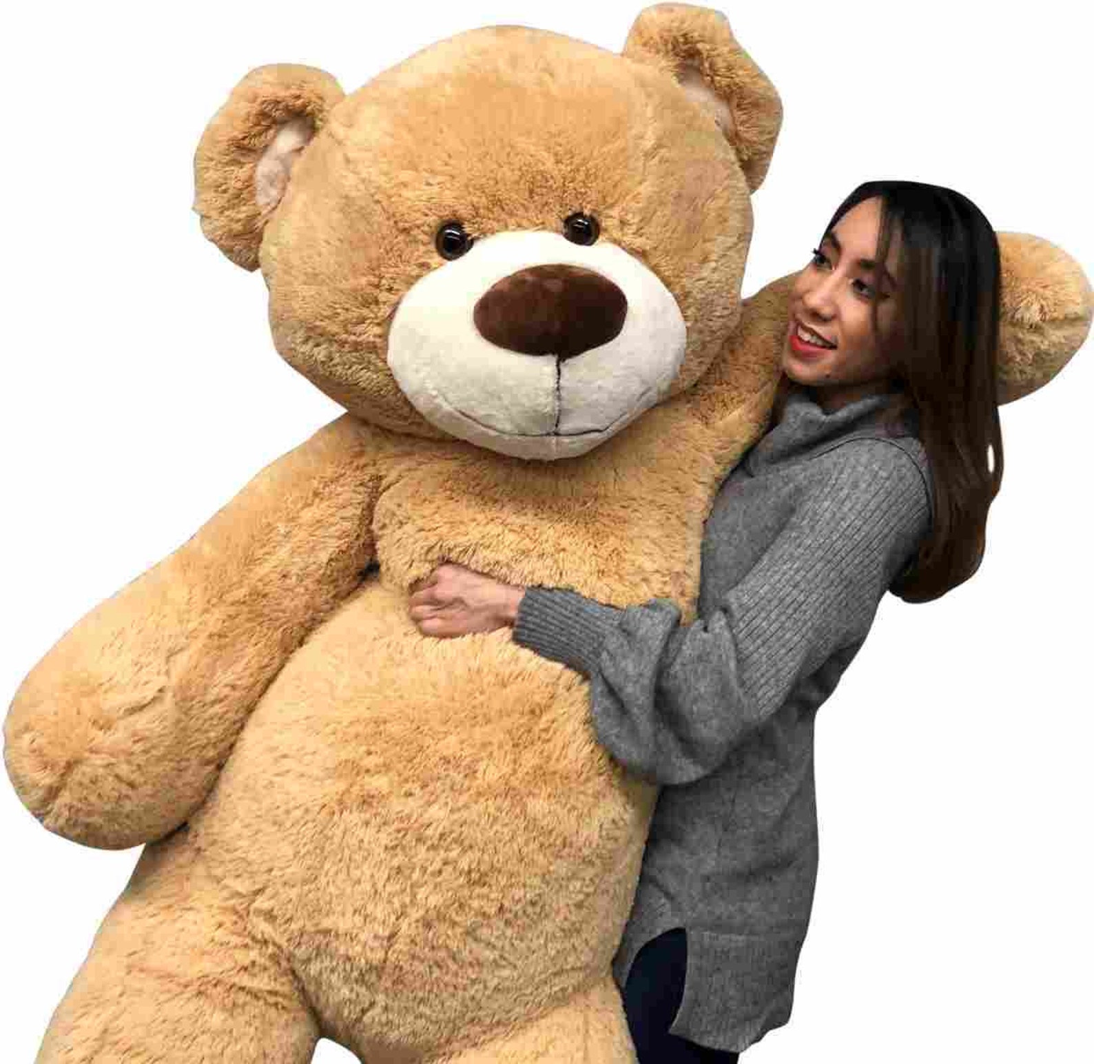 Big Plush Giant 6 Foot Teddy Bear Six Feet Tall 72 Inches 183 - Etsy
