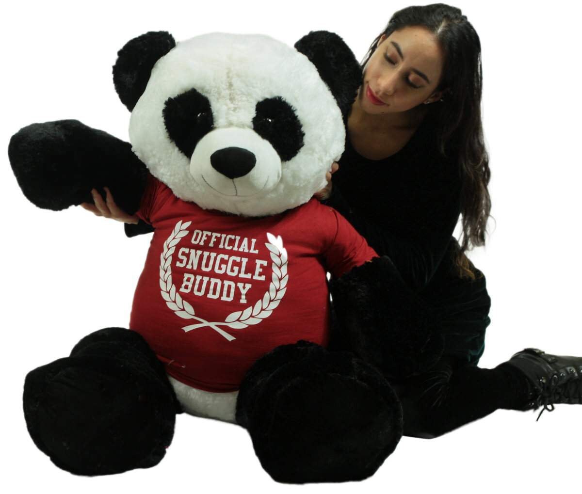 Giant Stuffed Panda 48 Inch Soft 4 Foot Teddy Bear Wears - Etsy