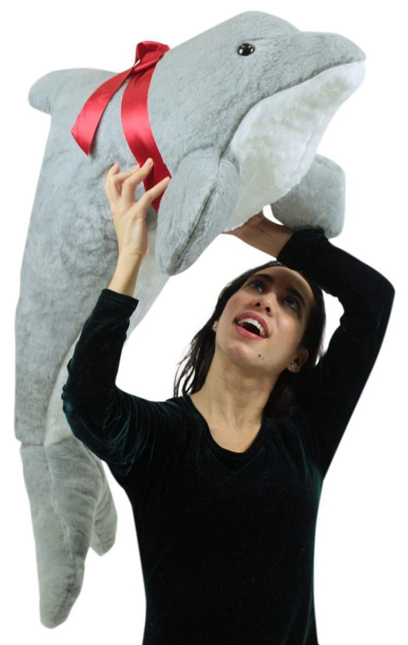 American Made Giant Stuffed Dolphin 46 Inch Soft Plush Made in | Etsy