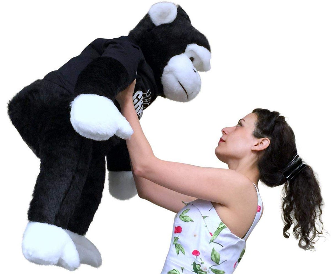 Happy Graduation Giant Stuffed Gorilla 40 Inch Big Plush Soft | Etsy