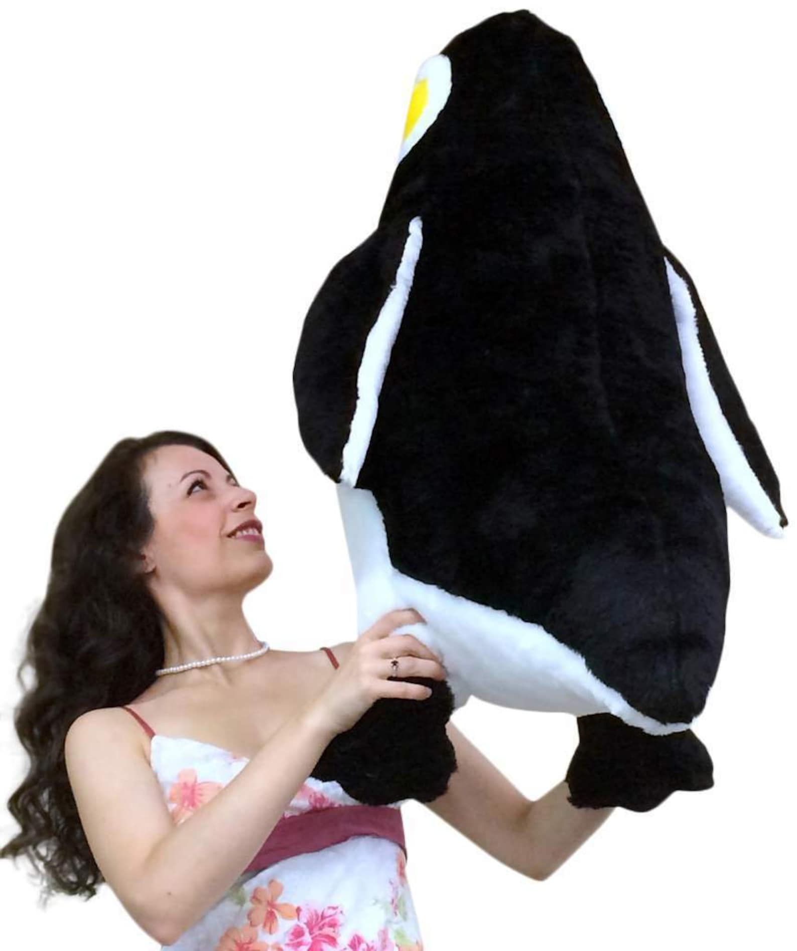 American Made Giant Stuffed Penguin 30 Inches 76 Cm Big Soft - Etsy