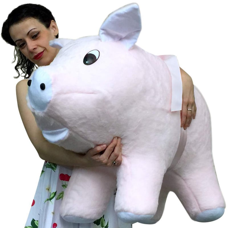 Large Pig Stuffed Animal Pig - Etsy