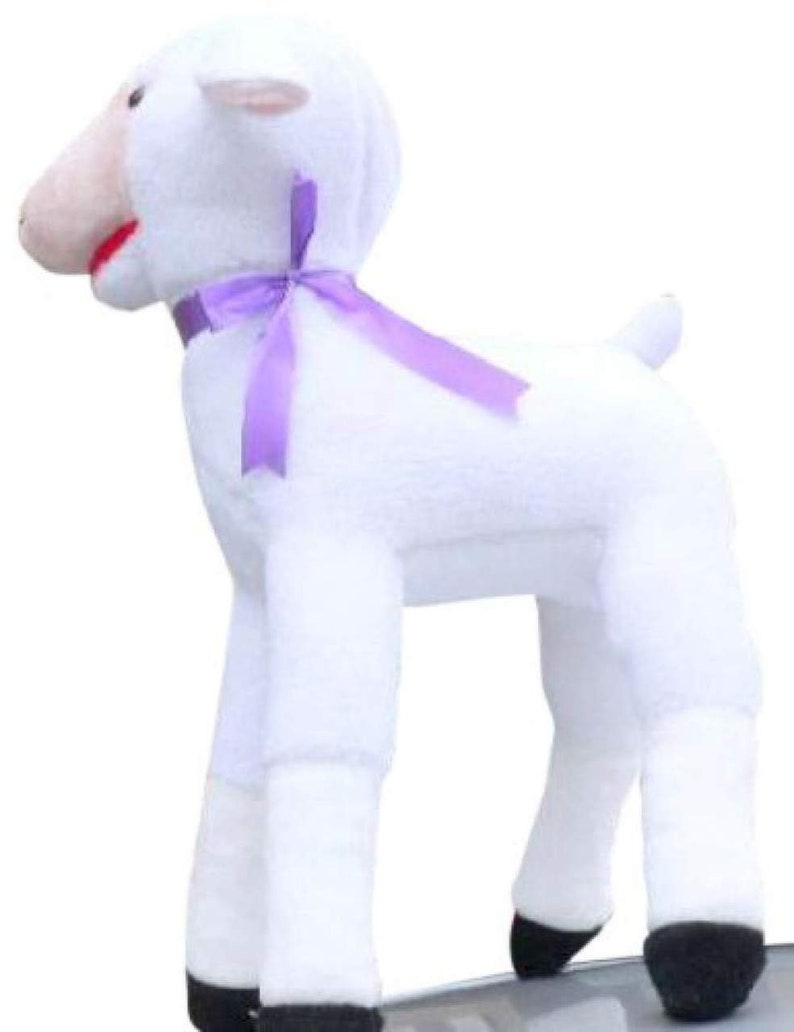 American Made Giant Stuffed Lamb 34 Inch Soft Plush Sheep Made in USA ...