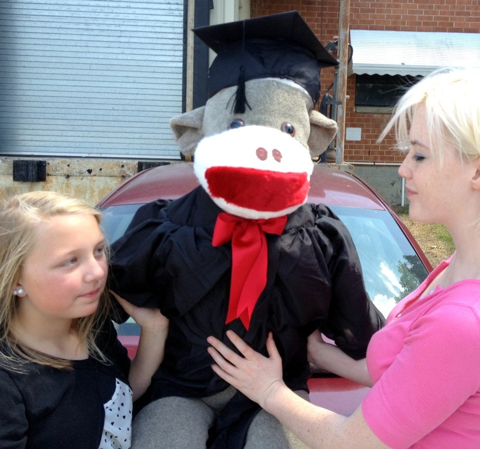 American Made Giant Graduation Sock Monkey Four and One Half | Etsy