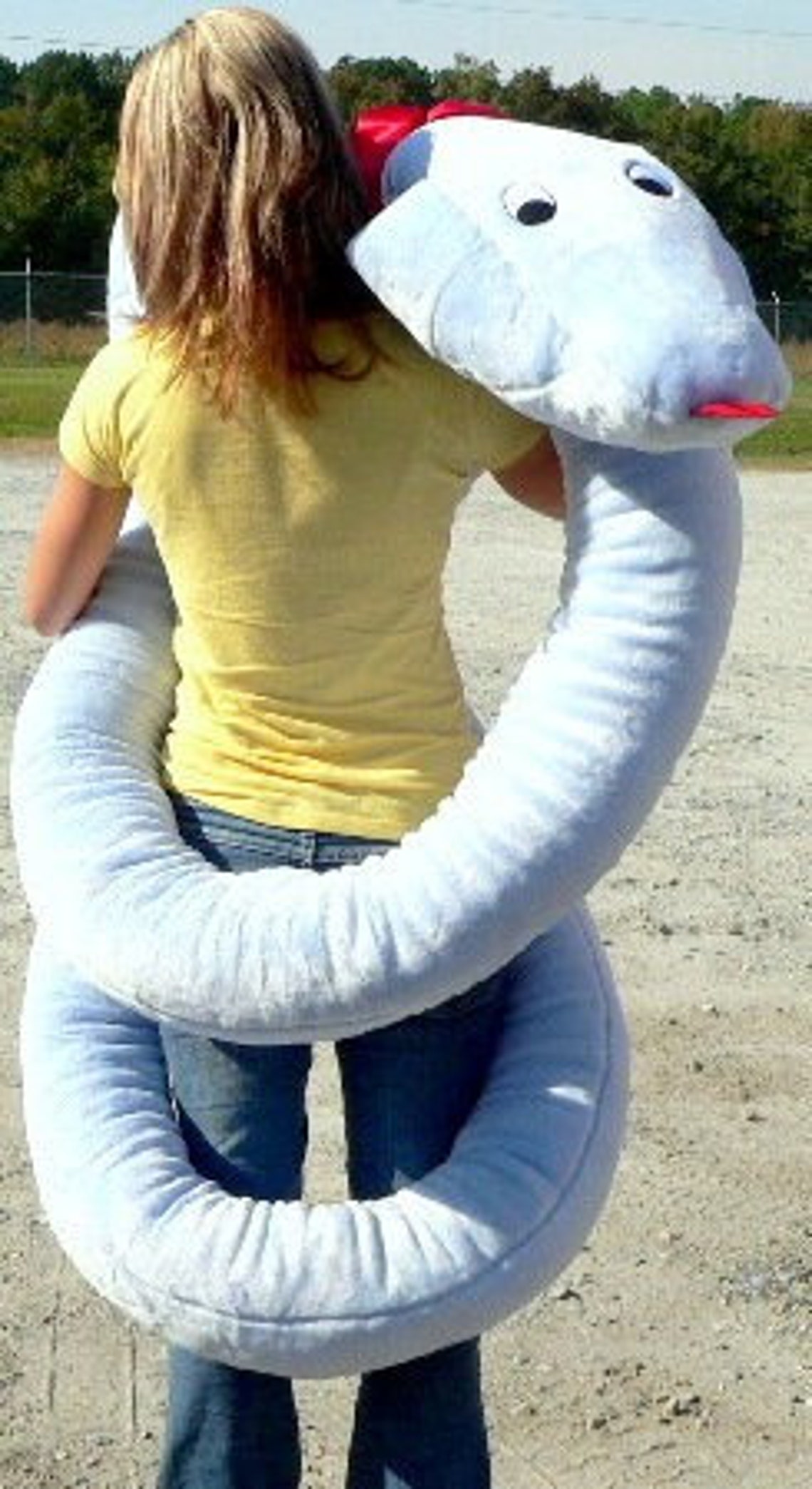 American Made Giant Stuffed Snake 18 Feet Long Big Plush Light - Etsy