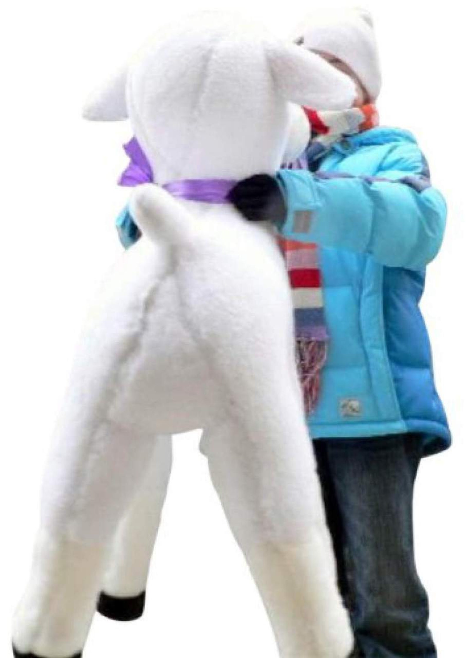 American Made Giant Stuffed Lamb 34 Inch Soft Plush Sheep Made - Etsy