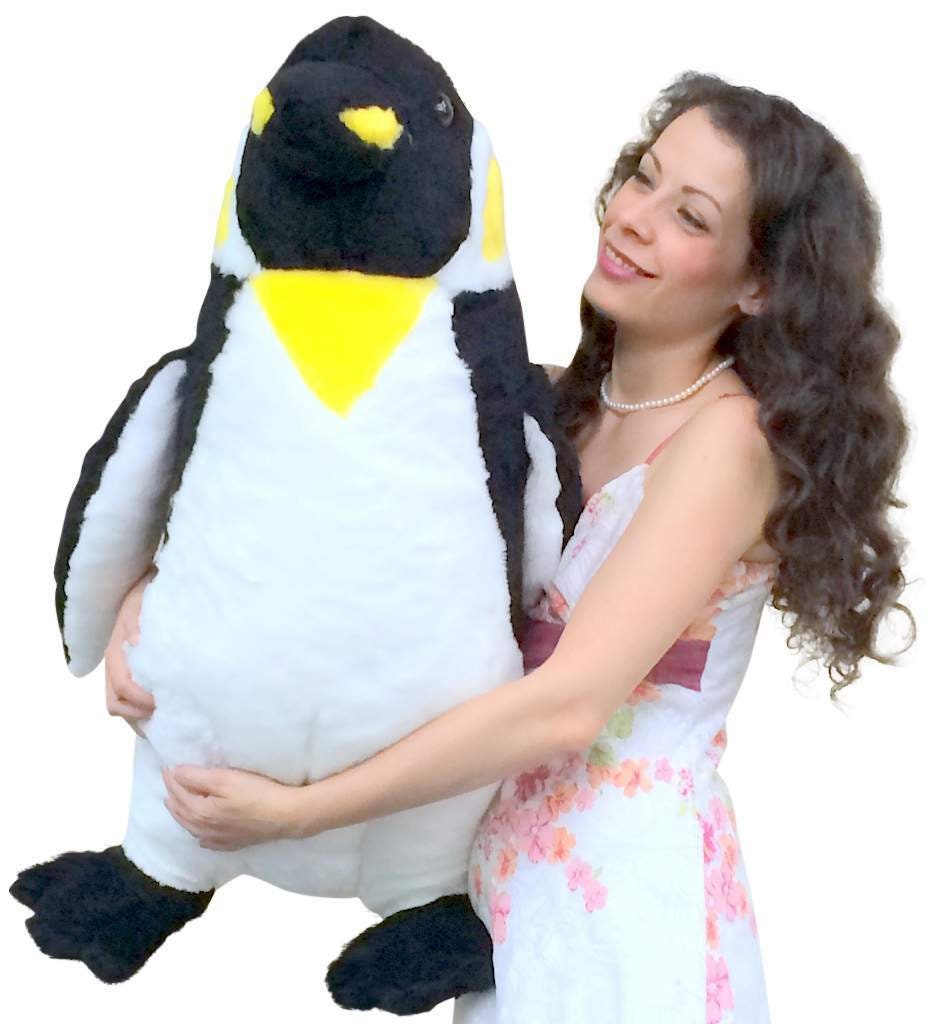 American Made Giant Stuffed Penguin 30 Inches 76 Cm Big Soft | Etsy