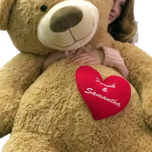 I Love You Giant Teddy Bear Etsy