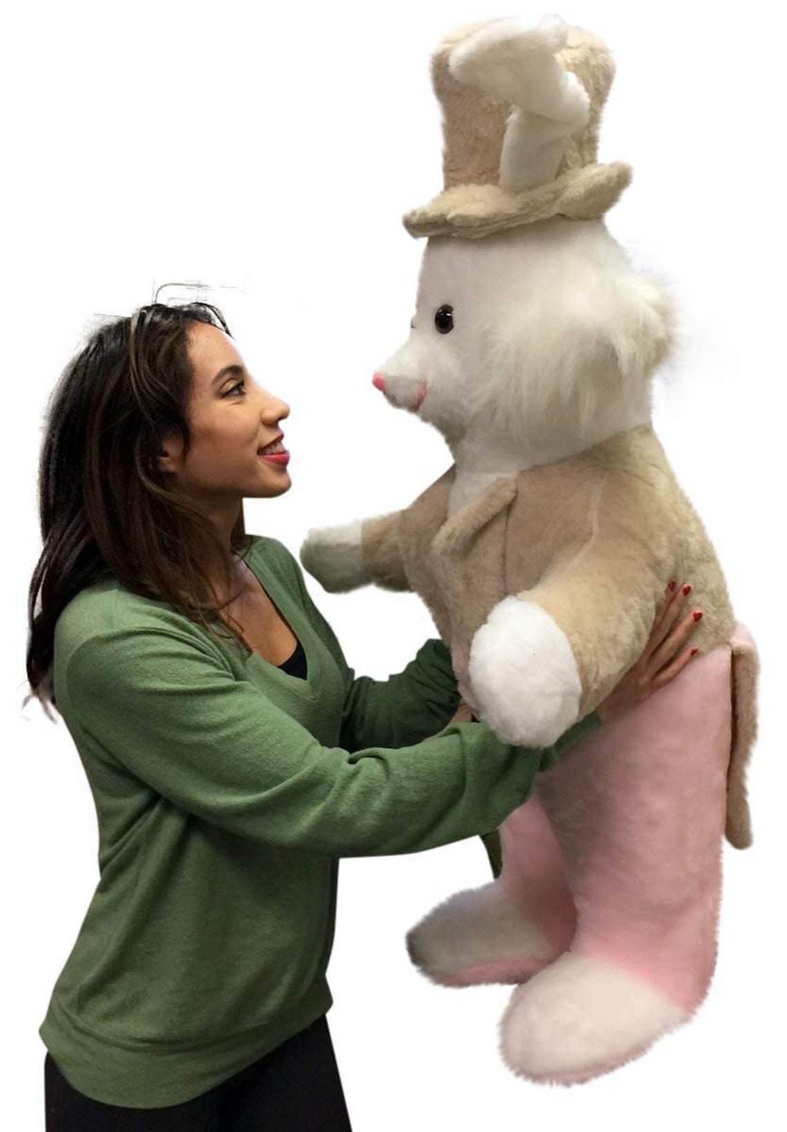 American Made Giant Stuffed Bunny Rabbit Wearing Tuxedo 4 Feet - Etsy