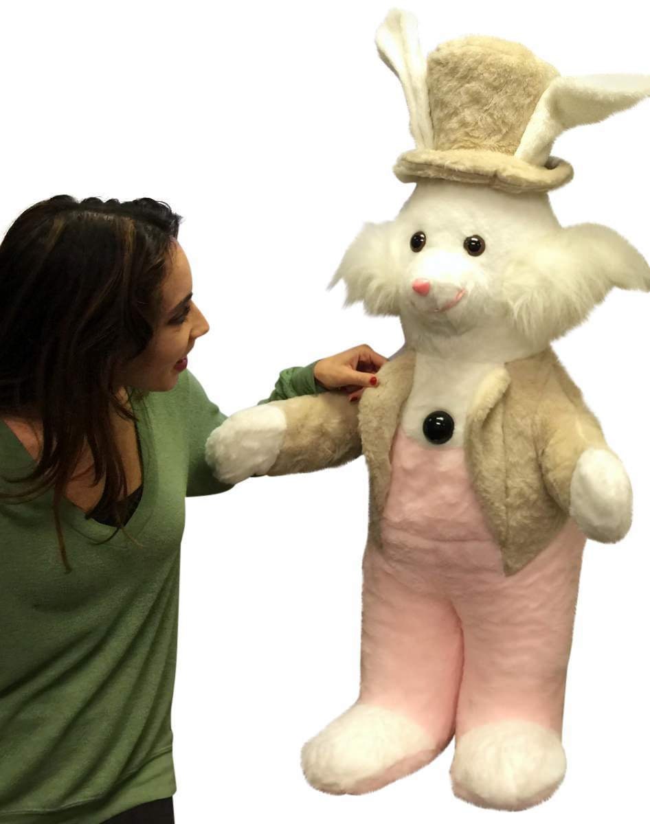American Made Giant Stuffed Bunny Rabbit Wearing Tuxedo 4 Feet - Etsy