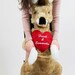 Custom Personalized Giant Stuffed Kangaroo 42 Inch Soft, Your Message ...