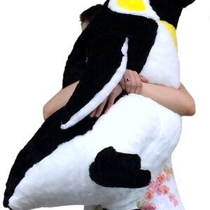 American Made Giant Stuffed Penguin 30 Inches 76 Cm Big Soft Stuffed ...