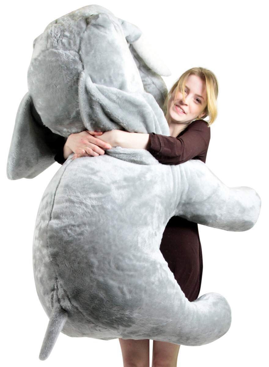 Valentine's Day Giant Stuffed Elephant 48 Inch Holds Heart - Etsy UK