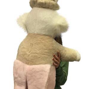 American Made Giant Stuffed Bunny Rabbit Wearing Tuxedo 4 Feet Tall ...
