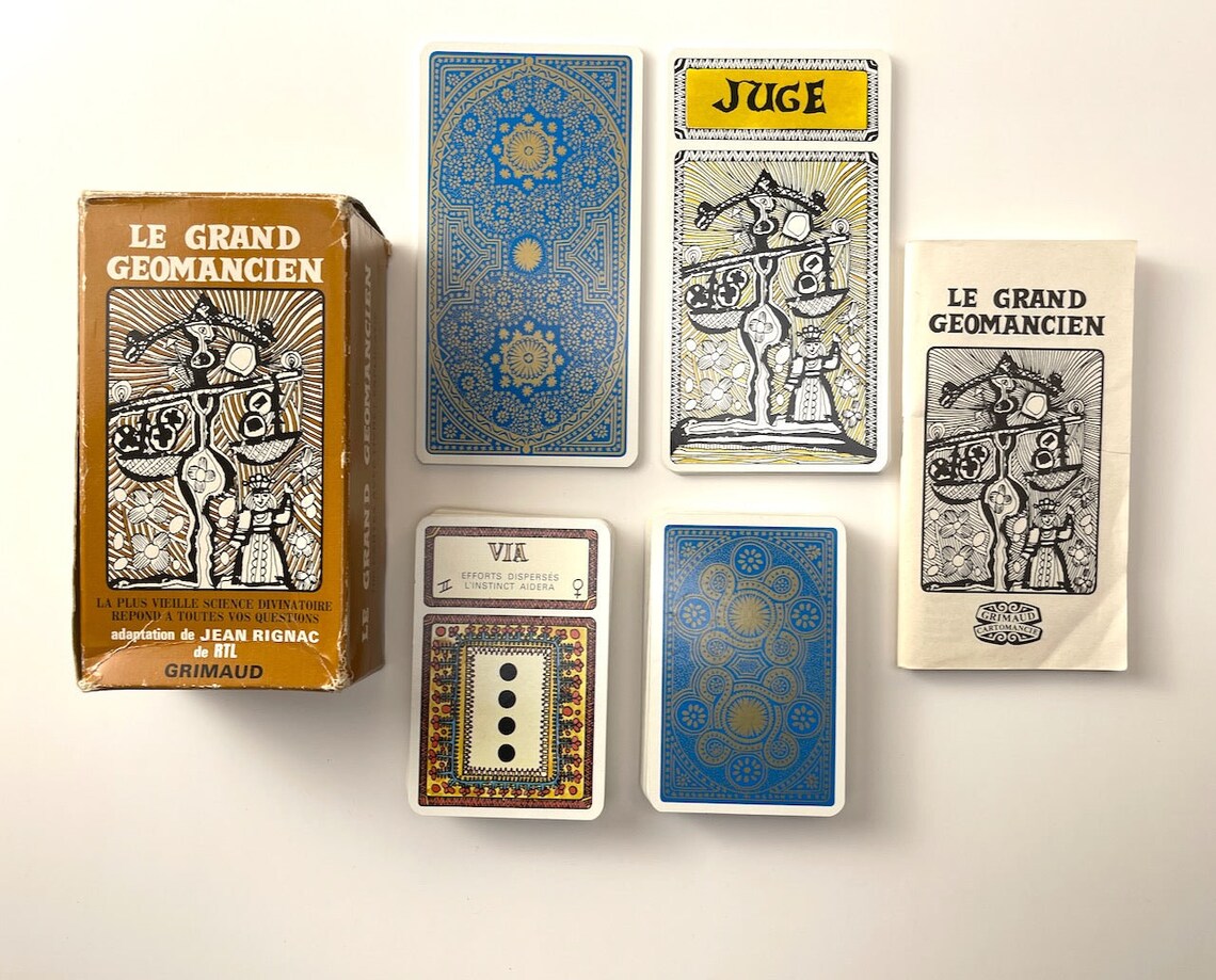 1970 Le Grand Geomancien Grimaud France - Etsy
