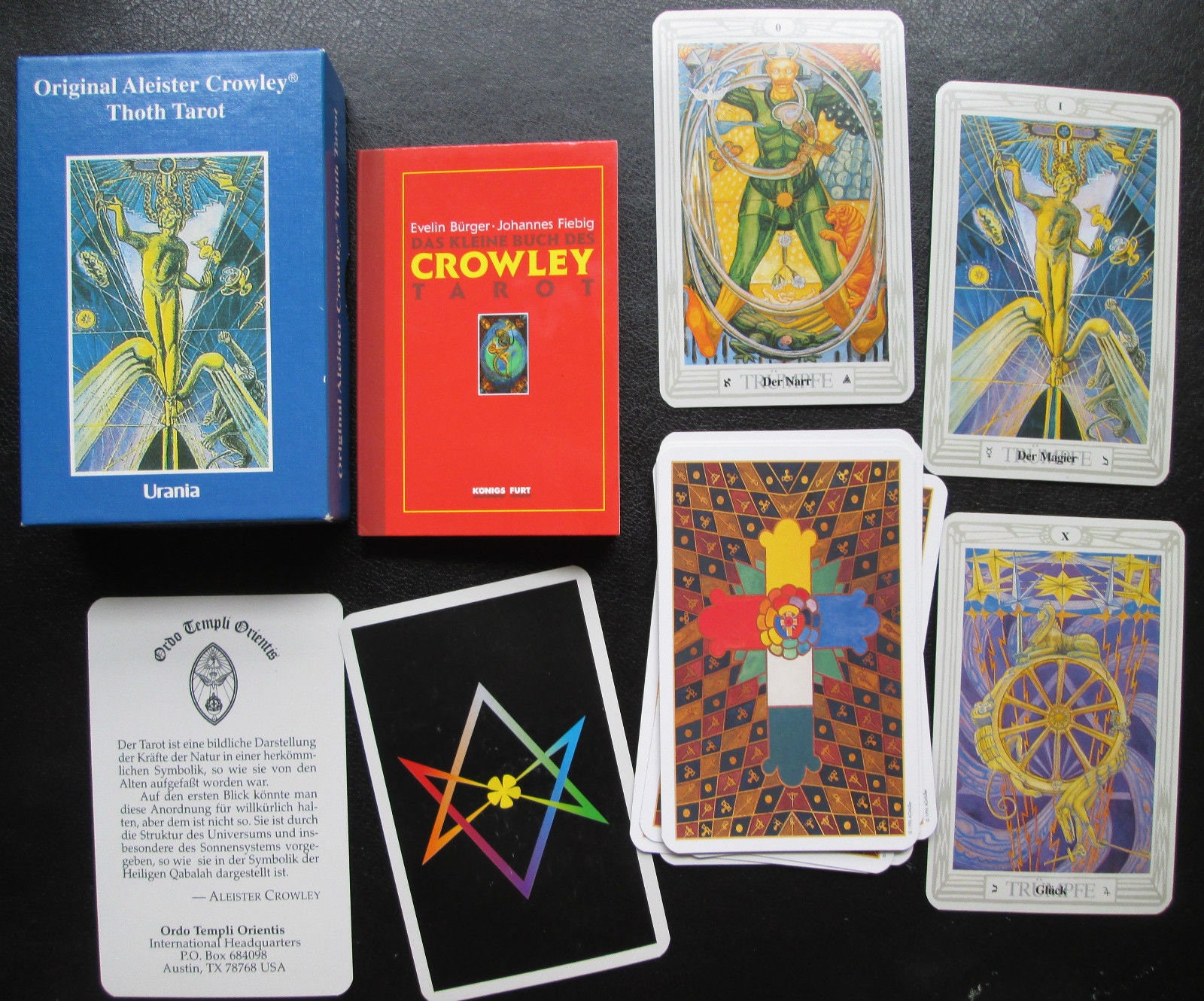 Aleister Crowley Thoth Tarot