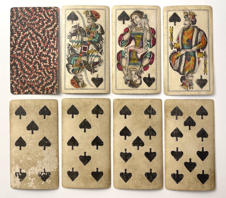C.1885 Austrian Tarock Tarot Titze & Schinkay 53/54 Vienna - Etsy