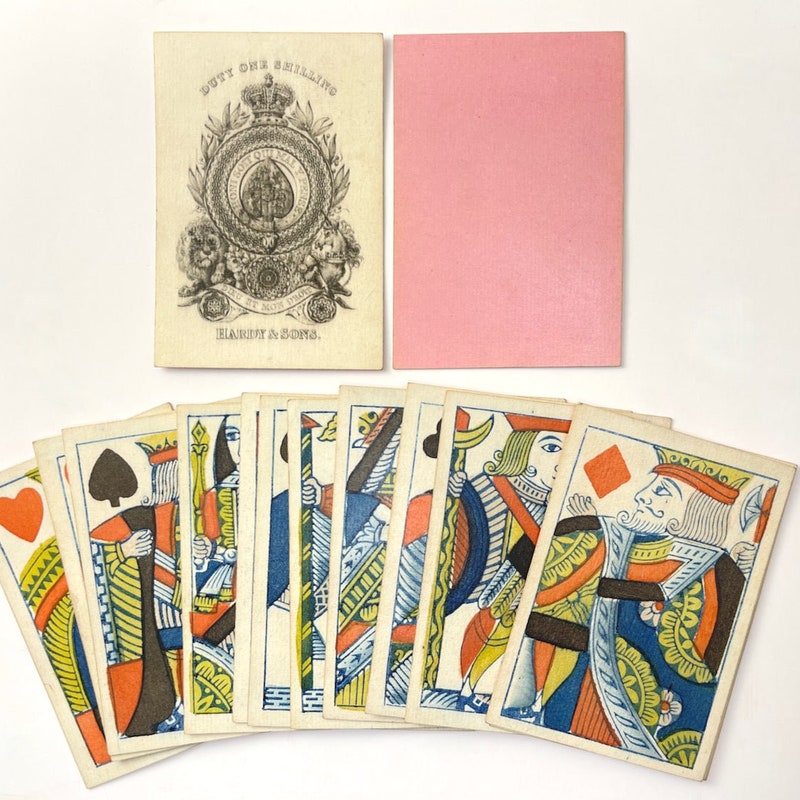 Old Playing Cards - Etsy