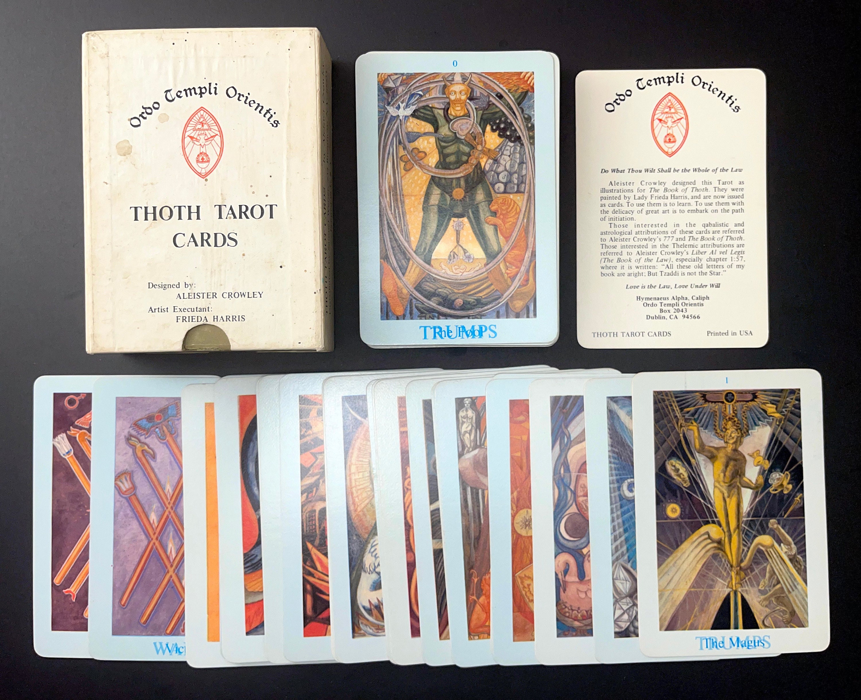 Aleister Crowley Thoth Tarot