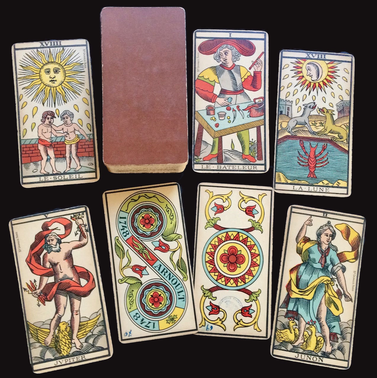 French Tarot Deck Cards at Monte Stock blog