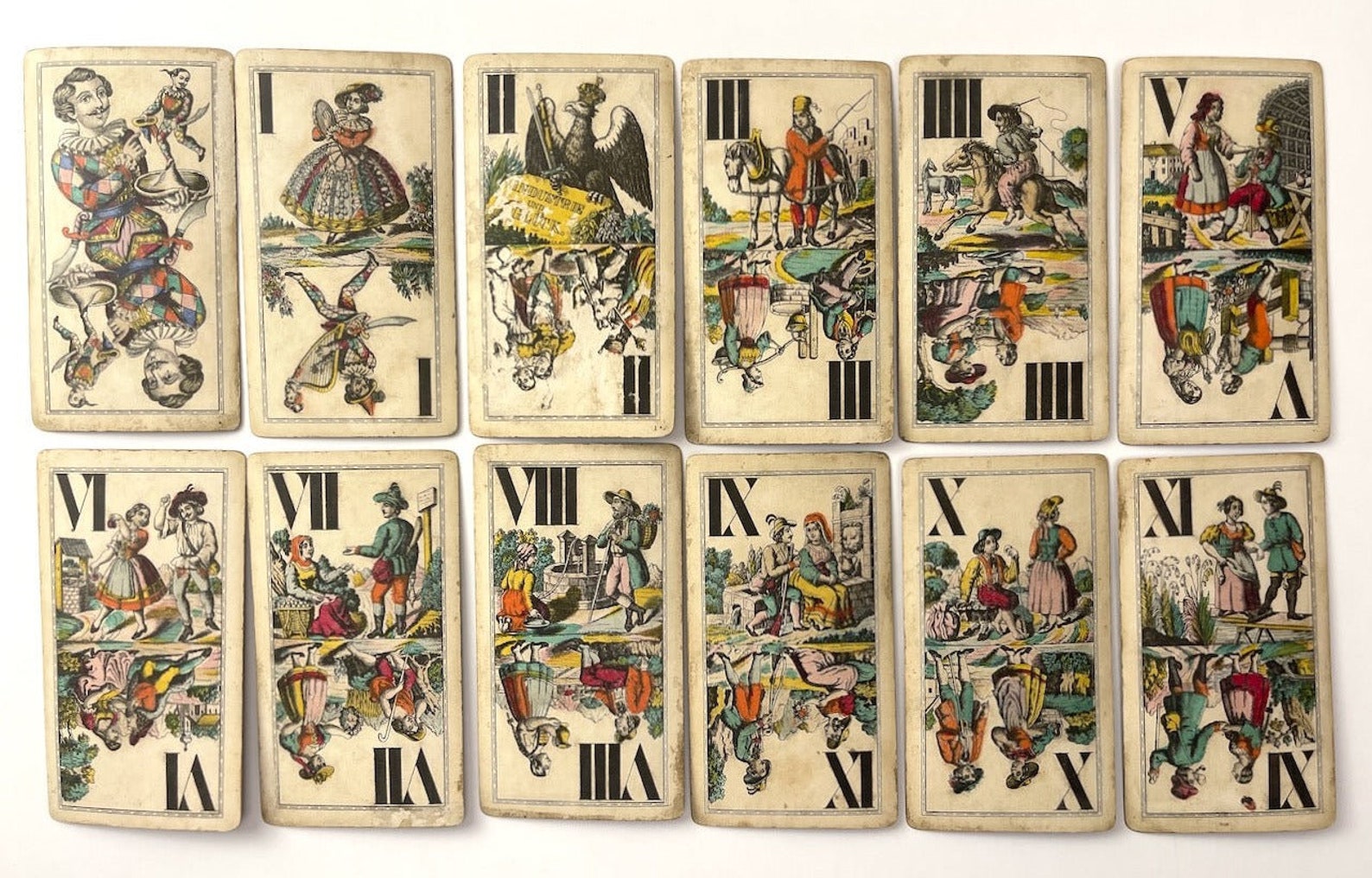 C.1885 Austrian Tarock Tarot Titze & Schinkay 53/54 Vienna - Etsy