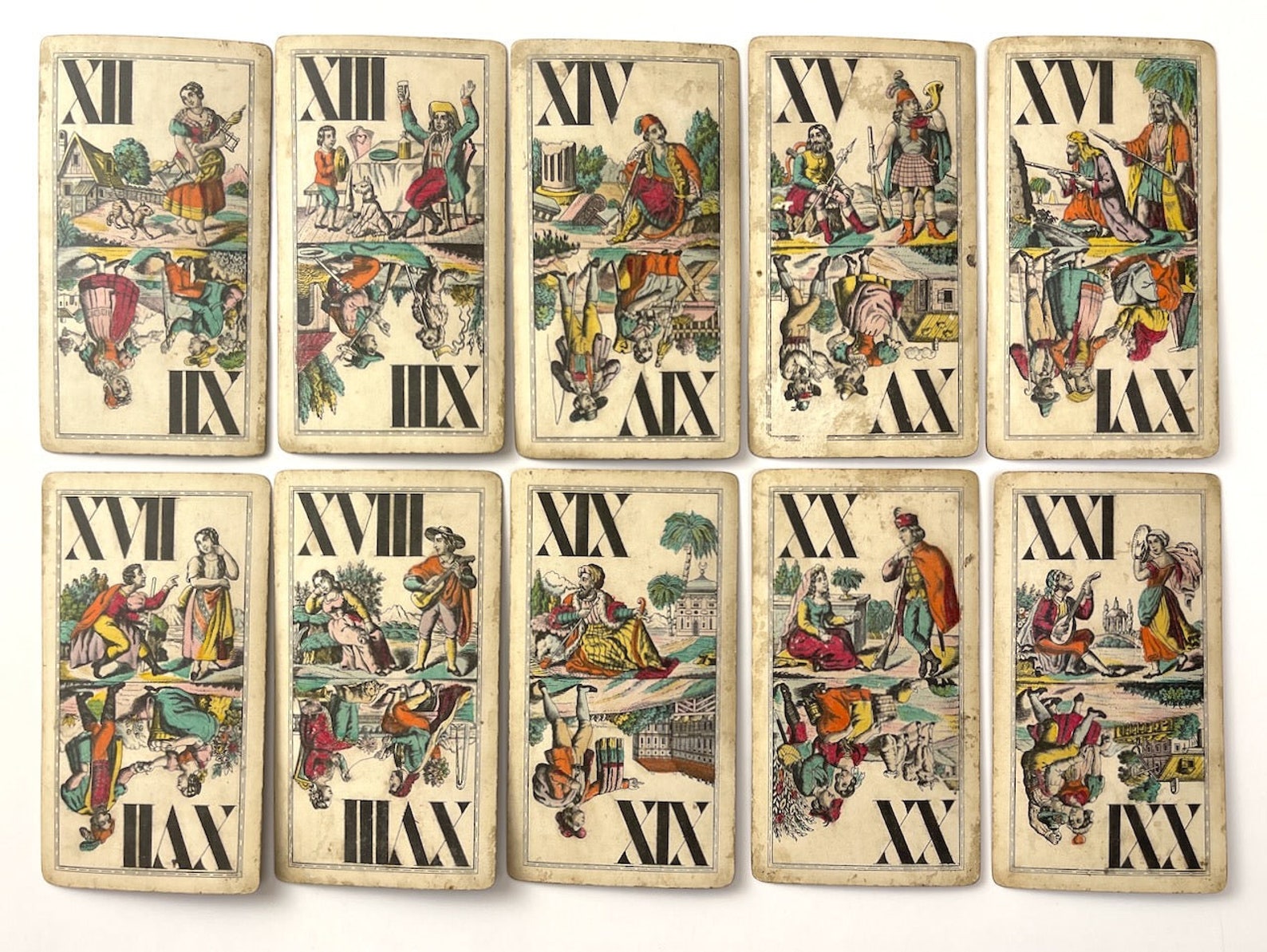 C.1885 Austrian Tarock Tarot Titze & Schinkay 53/54 Vienna - Etsy