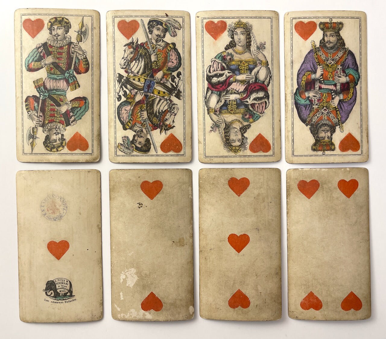 C.1885 Austrian Tarock Tarot Titze & Schinkay 53/54 Vienna - Etsy