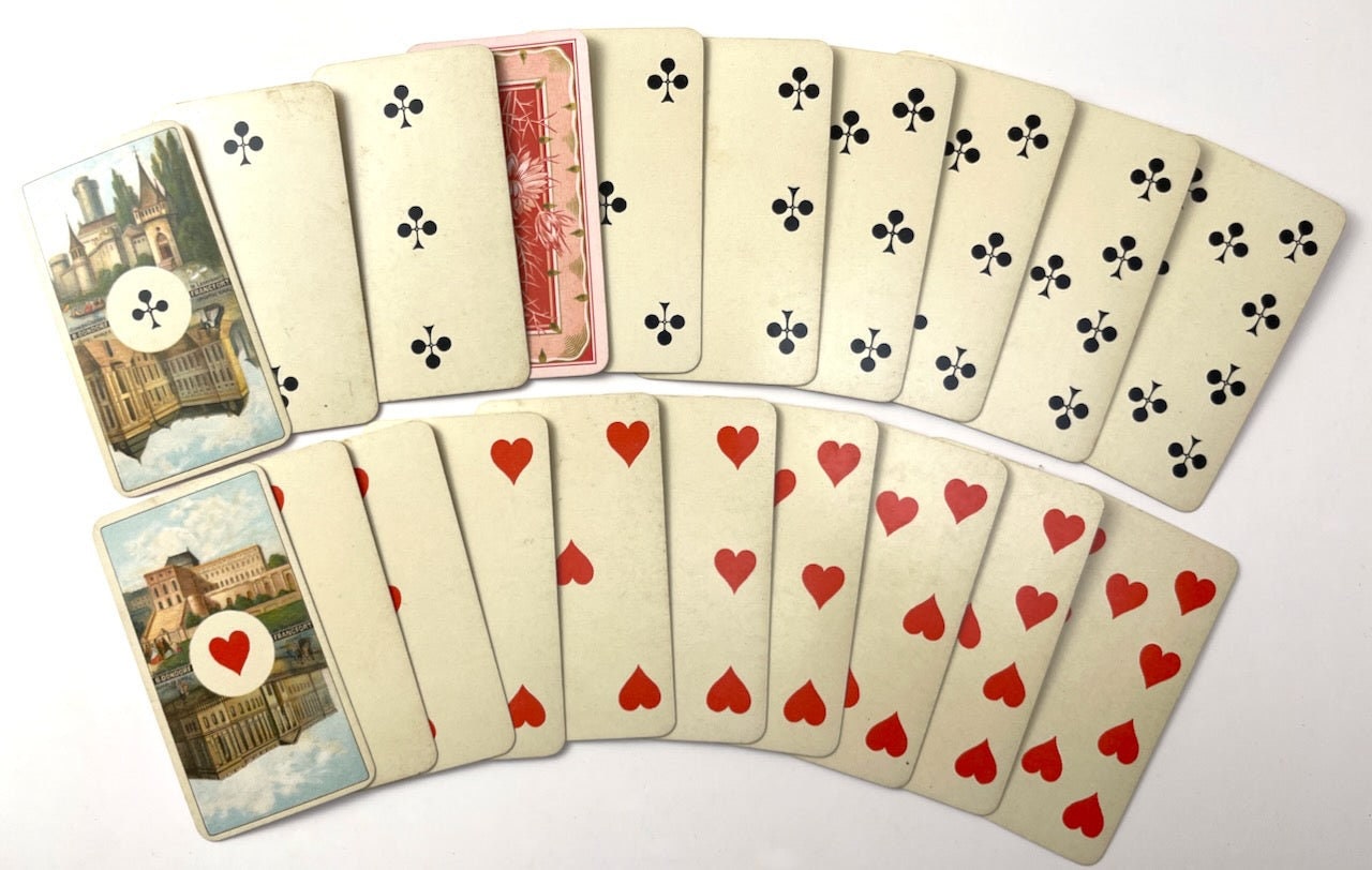 C.1930 Dondorf Tarot Microscopique 77/78 Cards - Etsy
