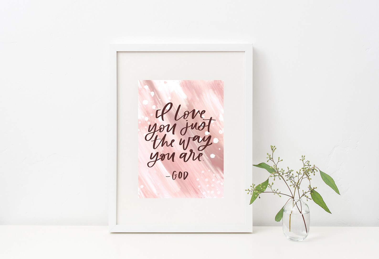 Digital Download "i Love You Just the Way You Are" Digital Art Print ...