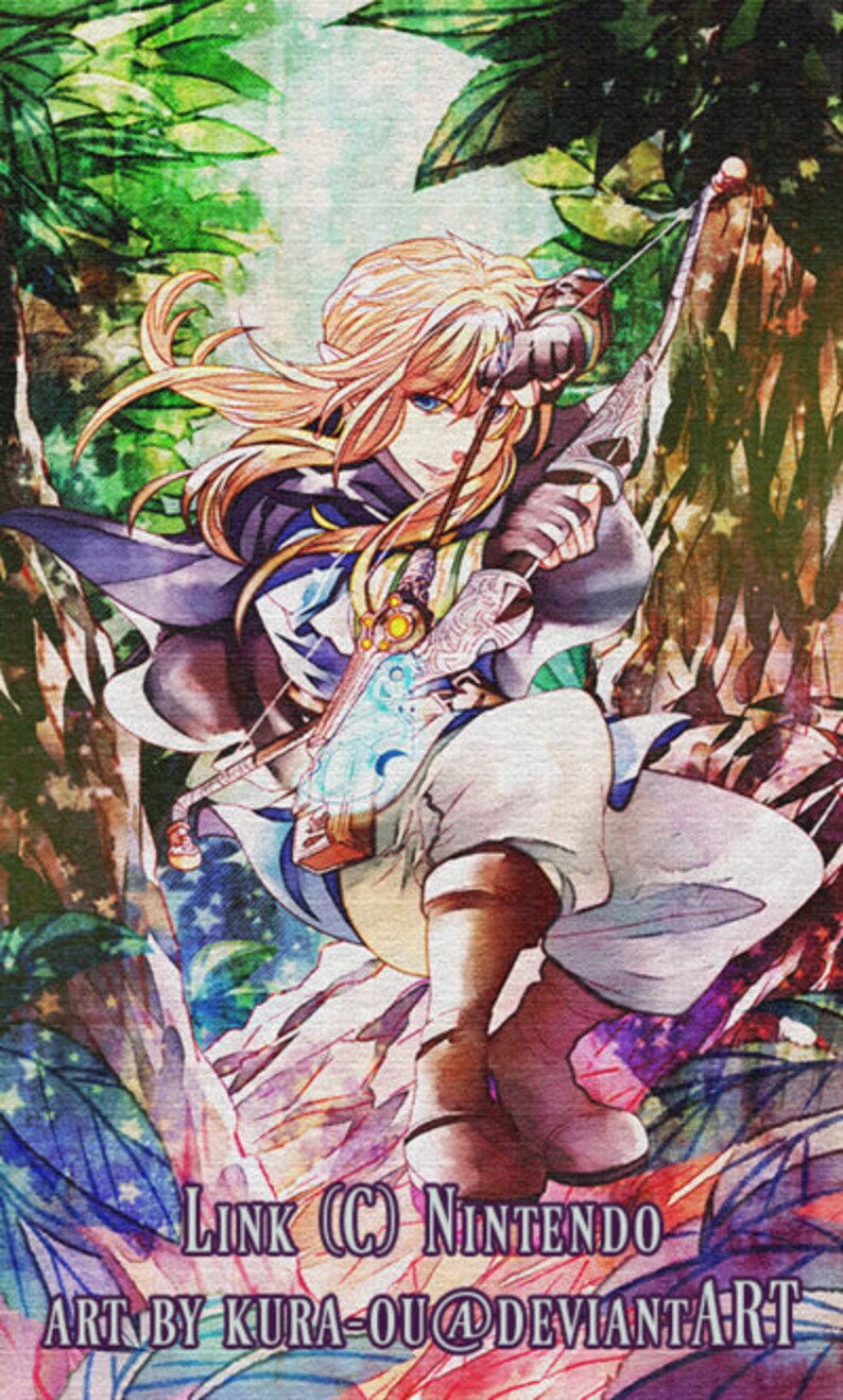 Breath of the Wild (botw) Link 11 X 17 Poster Print - Etsy