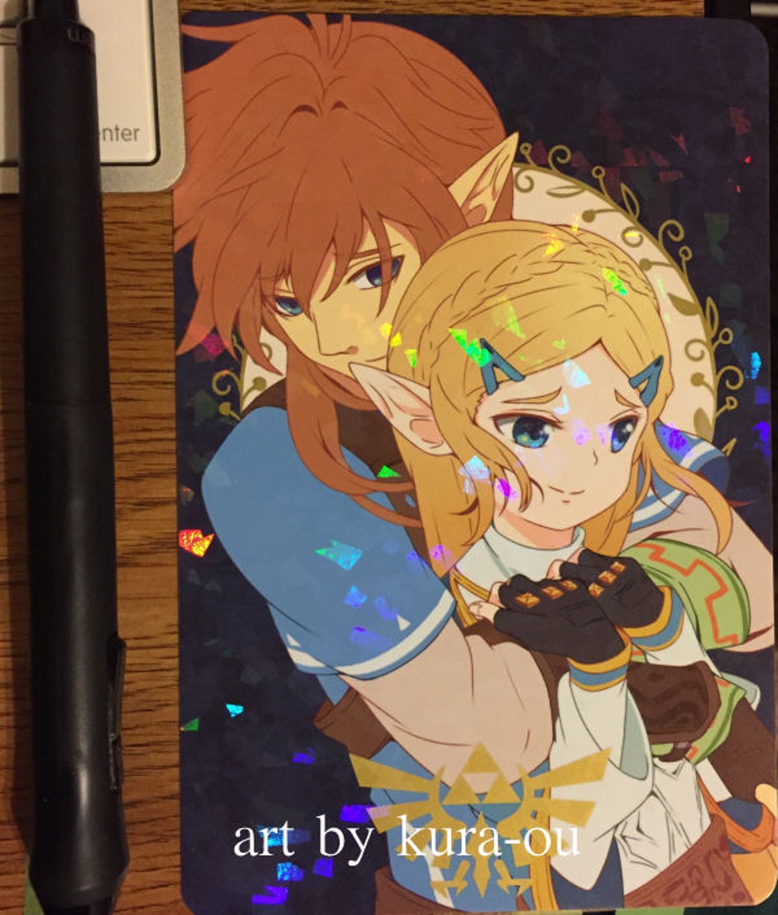 Legend of Zelda Breath of the Wild Link and Zelda *LIMITED EDITION ...