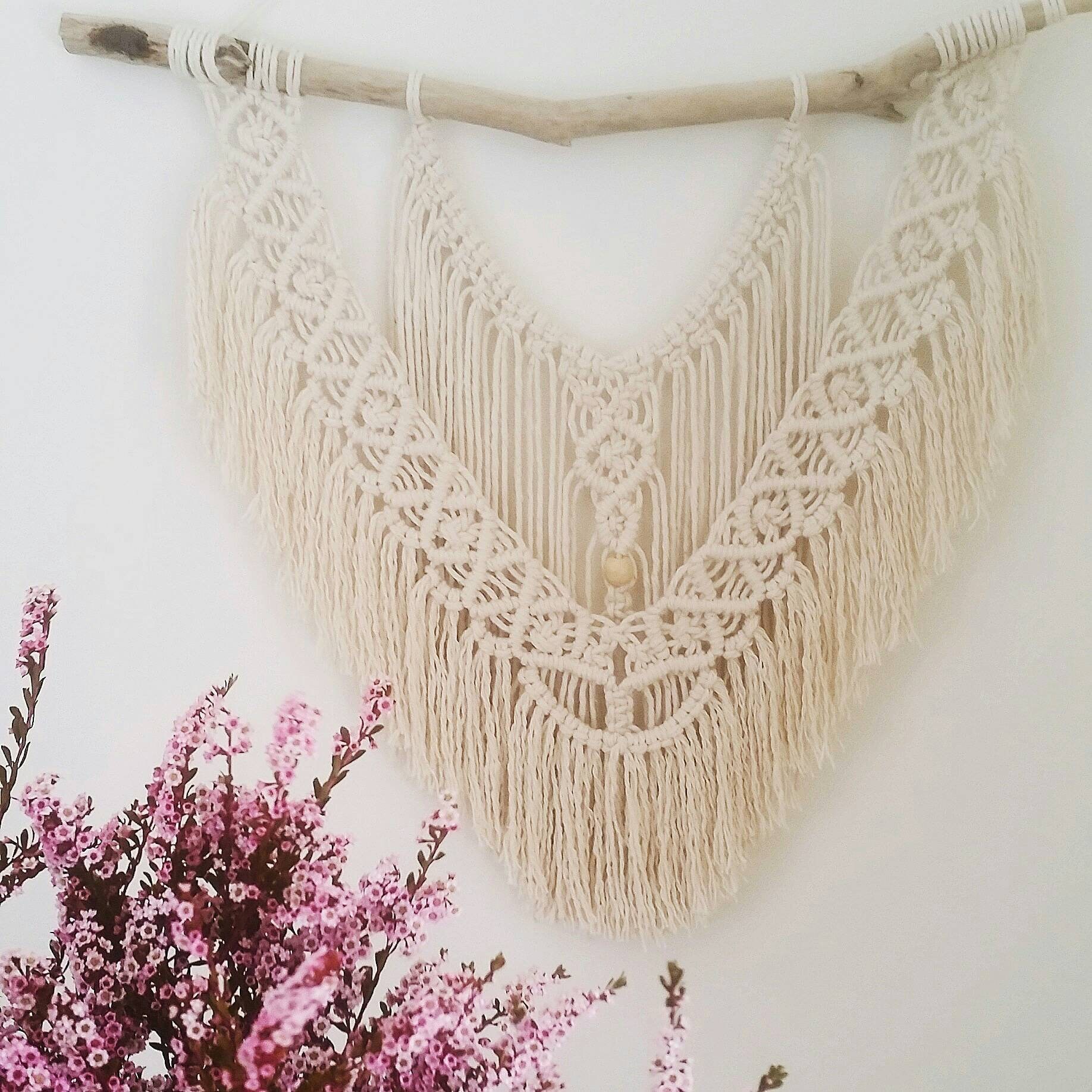 Bohemian Macrame Wall Hanging Boho Decor Wall Art Wall Hanging | Etsy