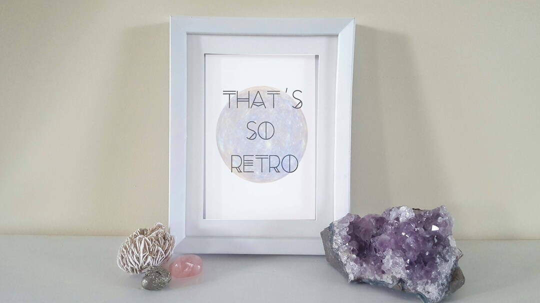 That's so Retro - Mercury Retrograde - Printable Image - Etsy