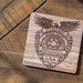 Police Department Set of 4 Coasters Law Enforcement Loved One Gift 4 ...