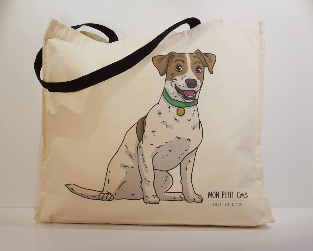 Jack Russell Shopping Bag Tote Bag for Dog Lovers - Etsy