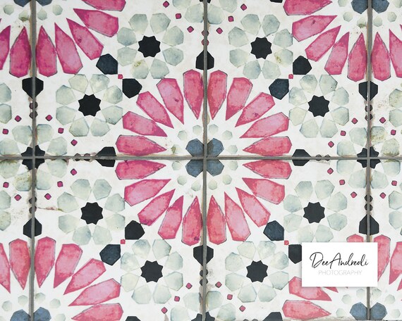 Pink Moroccan Background