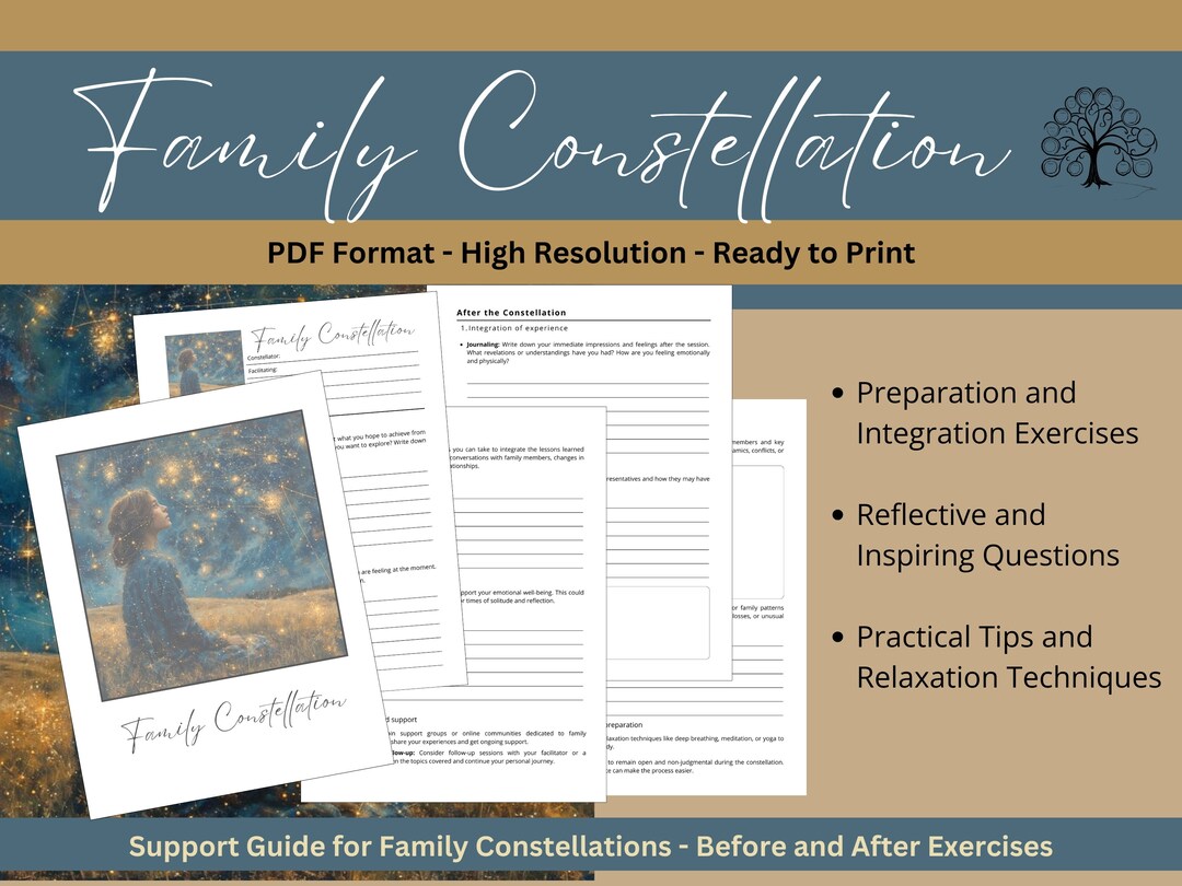 Support Guide for Family Constellations Before and After Session ...