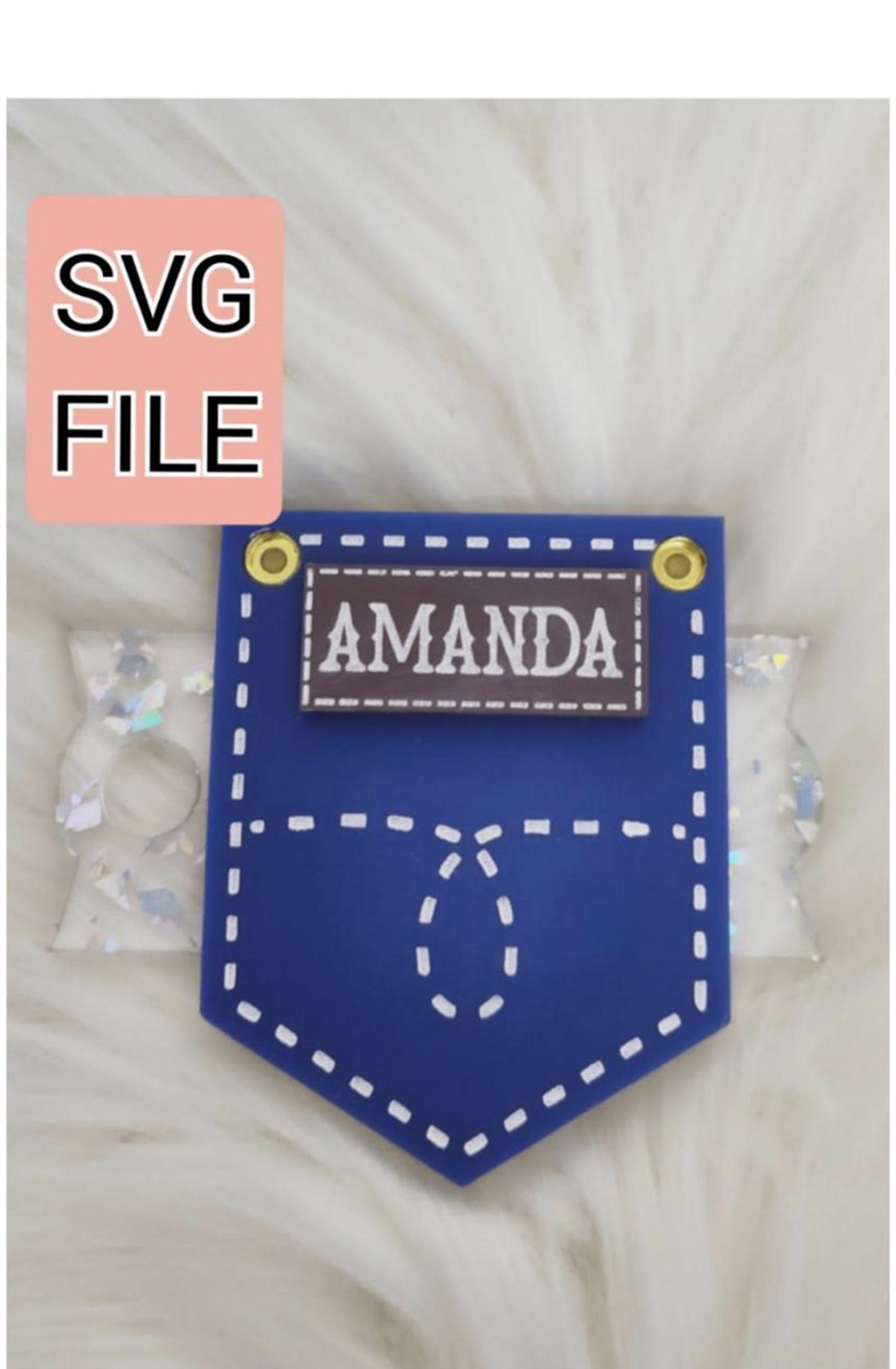 Stanley 40oz Blue Jean Rodeo Topper SVG FILE ONLY - Etsy