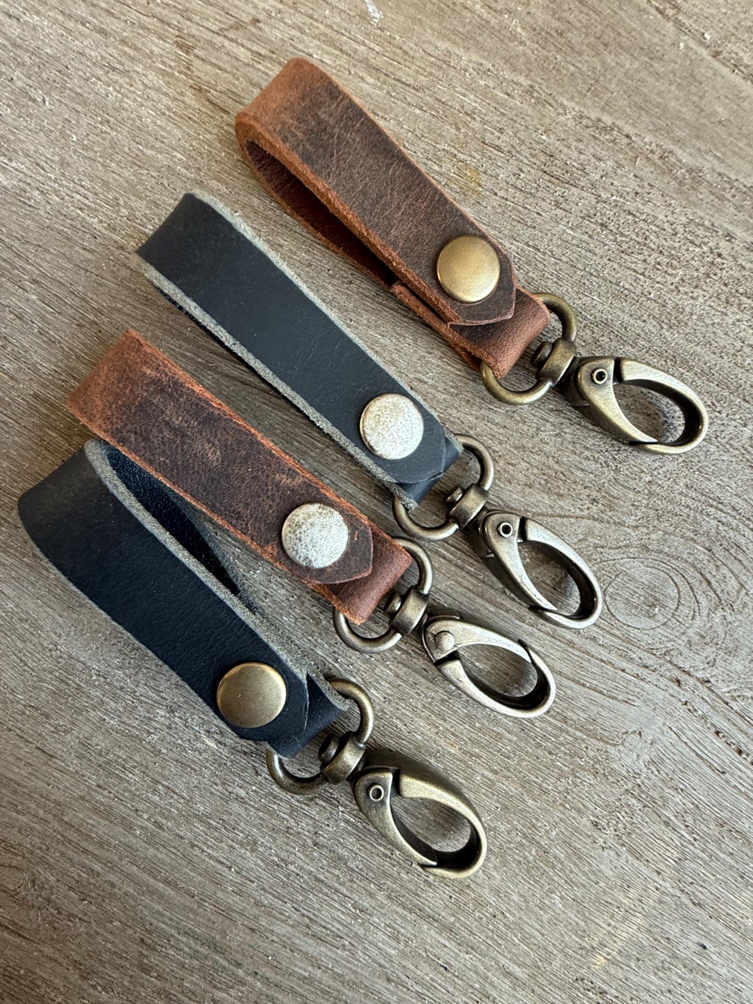 Belt Loop Key Fob With Swivel Snap - Etsy