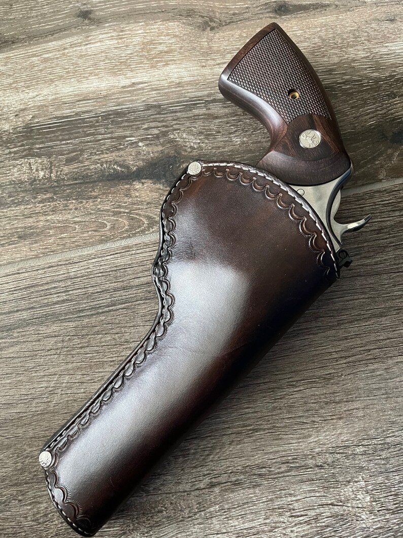 Custom Holster for 6 Colt Python .357 - Etsy