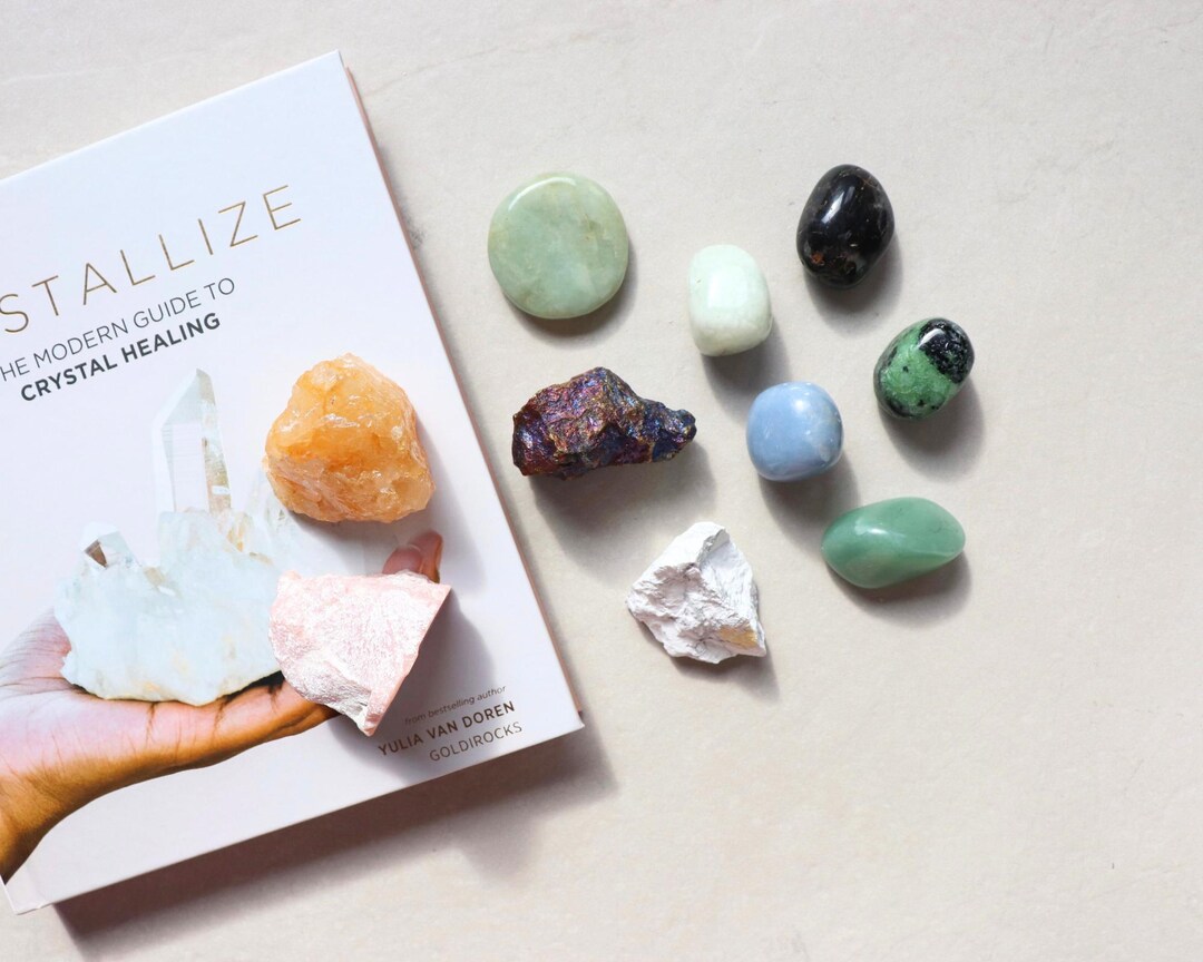 Crystallize: the Modern Guide to Crystal Healing Book & Crystal ...