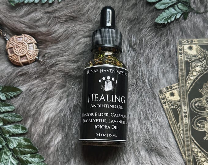 Healing Ritual Oil, Spell Oil, Anointing Oil - Etsy